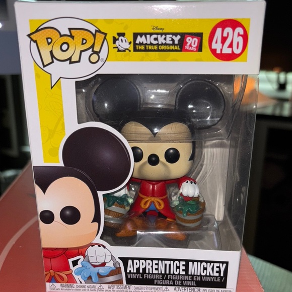 Funko | Toys | Funko Pop Apprentice Mickey Action Figure Red Black ...